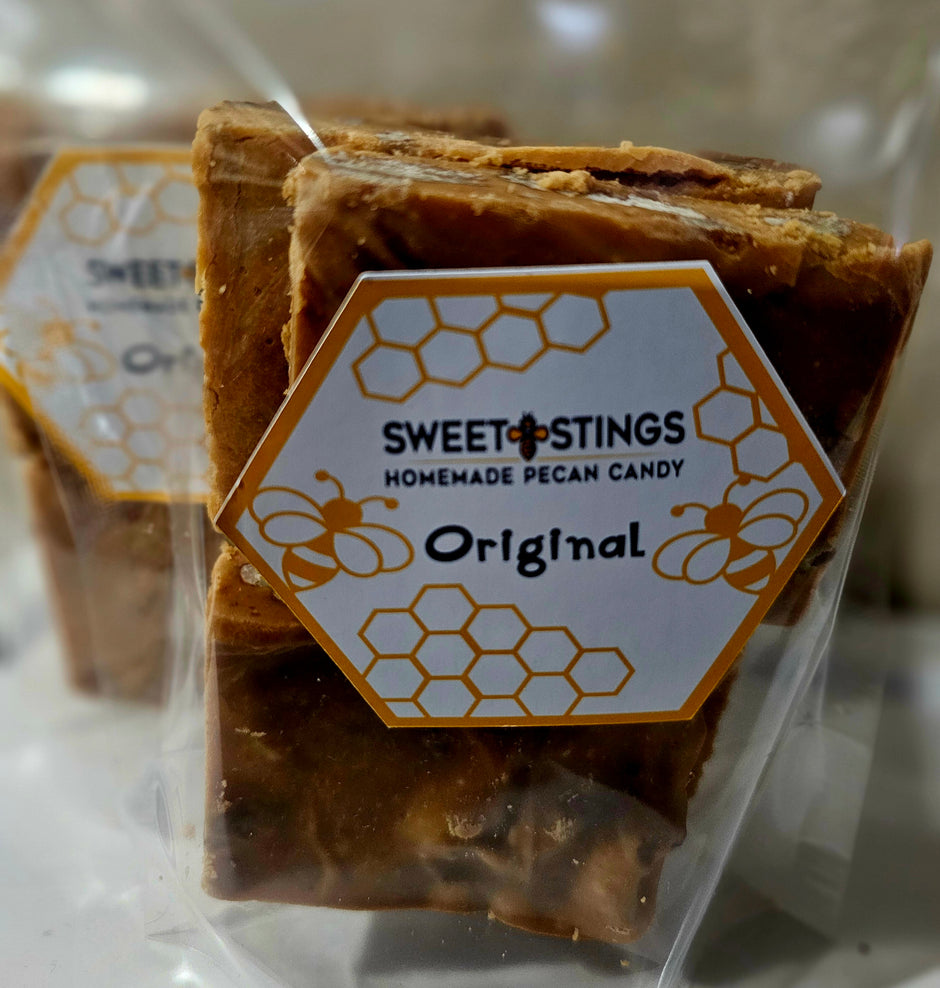 Sweet Stings Pecan Candy – Sweet Stings Candy