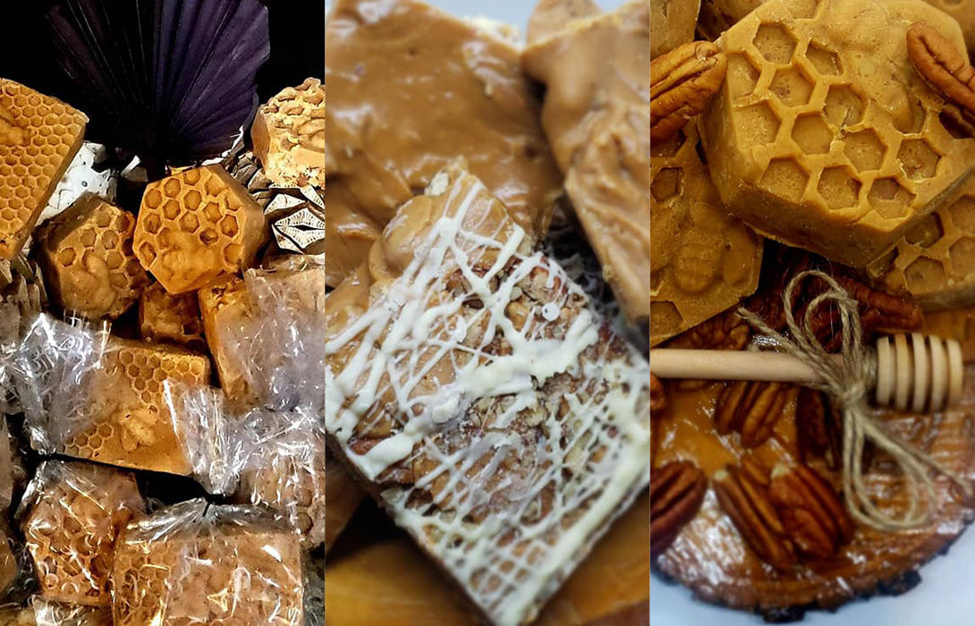 Sweet Stings Pecan Candy – Sweet Stings Candy